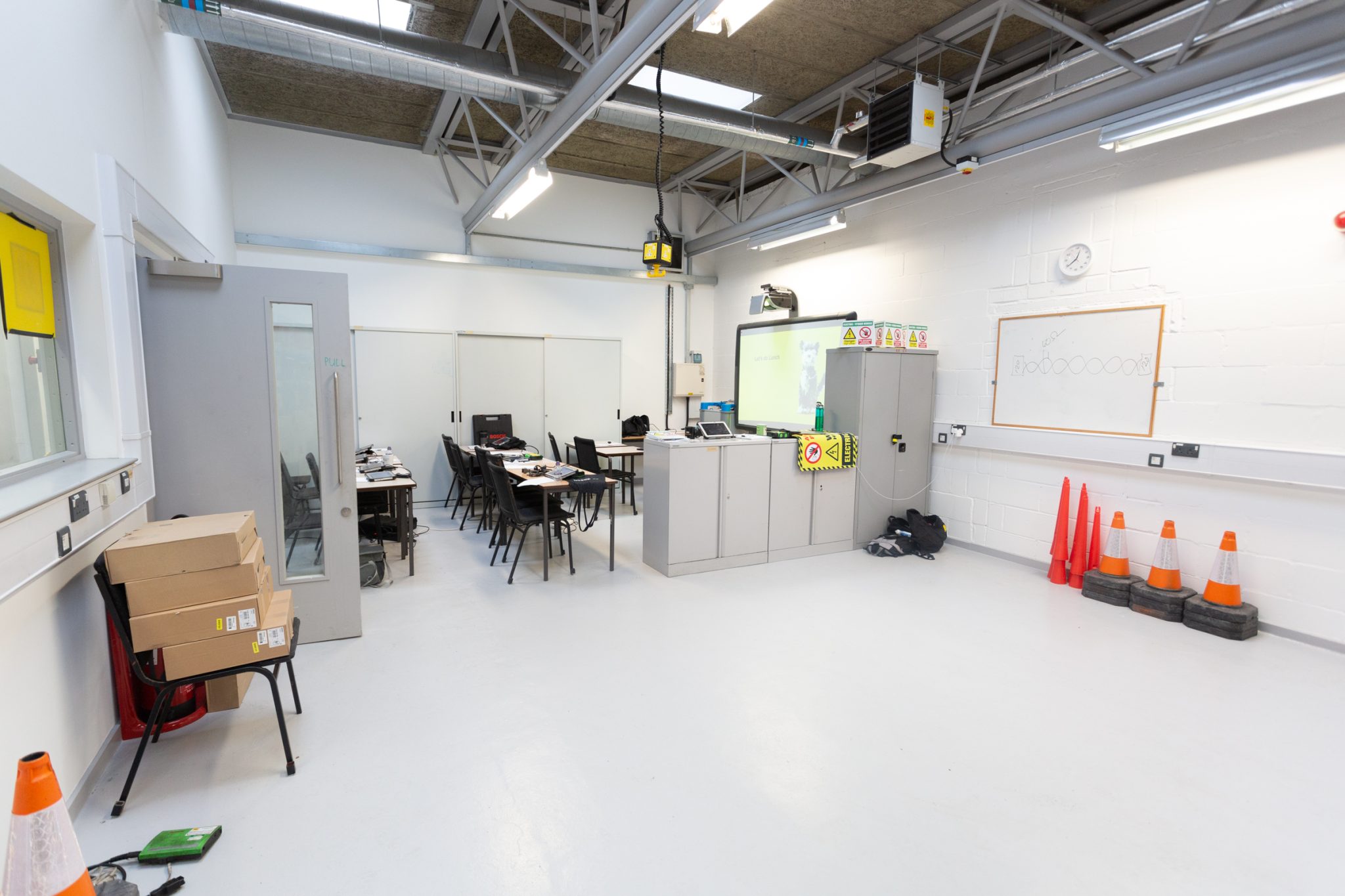 New Electric Vehicle Workshop - Brooklands Technical College