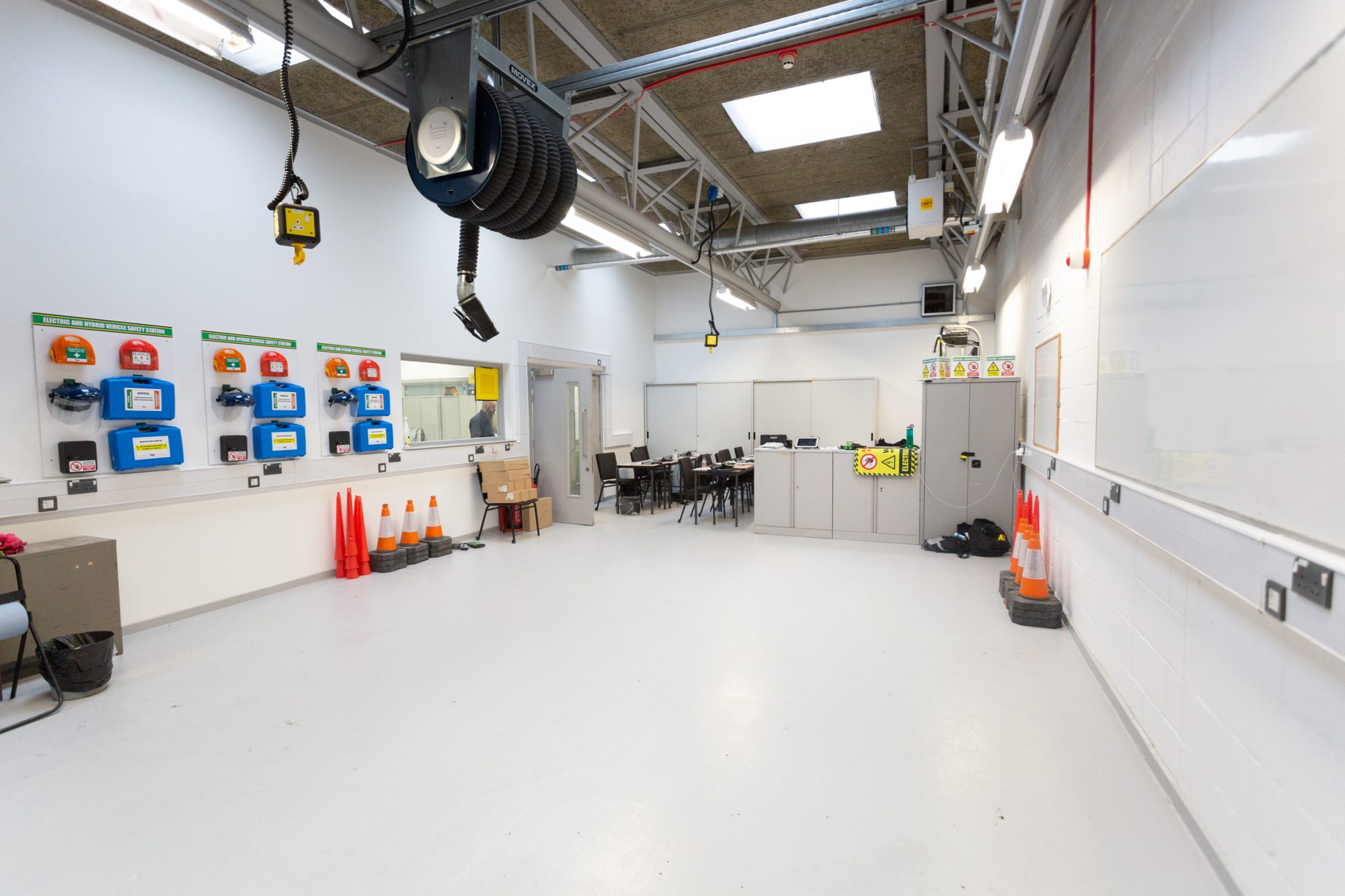 New Electric Vehicle Workshop - Brooklands Technical College