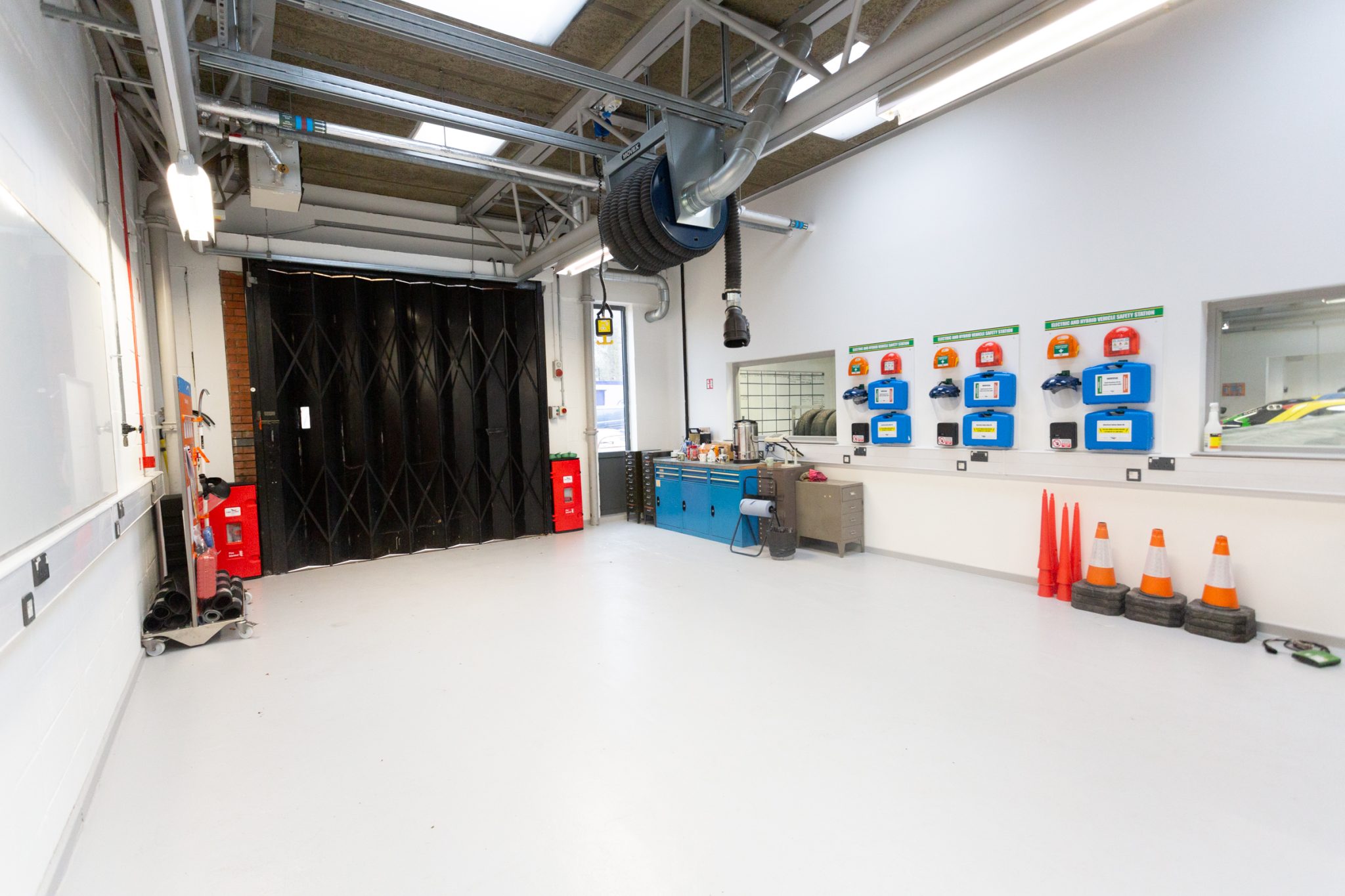 New Electric Vehicle Workshop - Brooklands Technical College