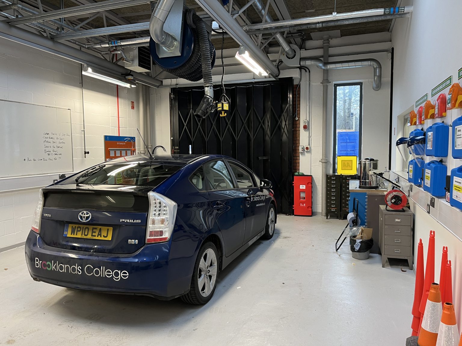 New Electric Vehicle Workshop - Brooklands Technical College
